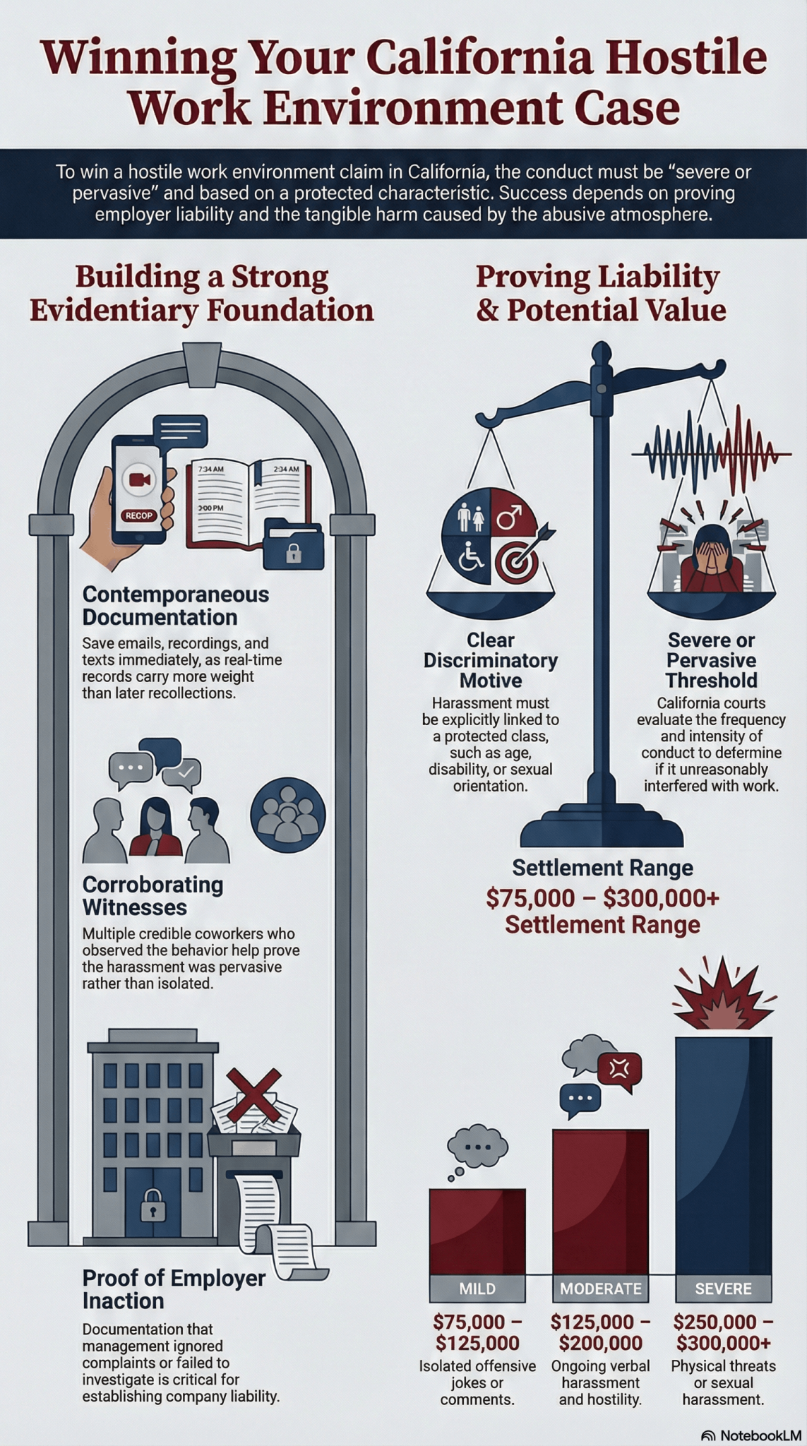 Hostile Work Environment Lawsuit Settlements California (2026)